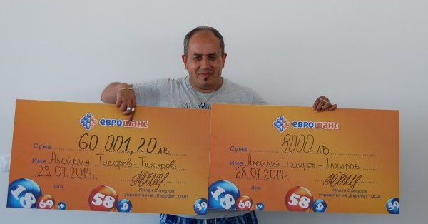 Късметлия спечели общо 68 000 лв. за 24 часа от играта Еврошанс - Новини от Dnes.bg