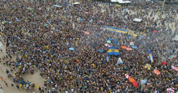 150 000 фенове на Бока превзеха Рио, само 20 000 са с билет - Новини от Dnes.bg